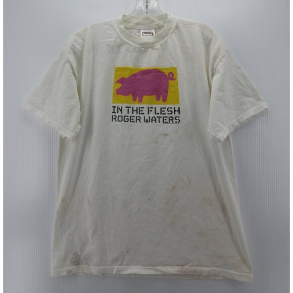 Tultex | Shirts | Vintage Roger Waters Shirt Large 999 In The Flesh ...